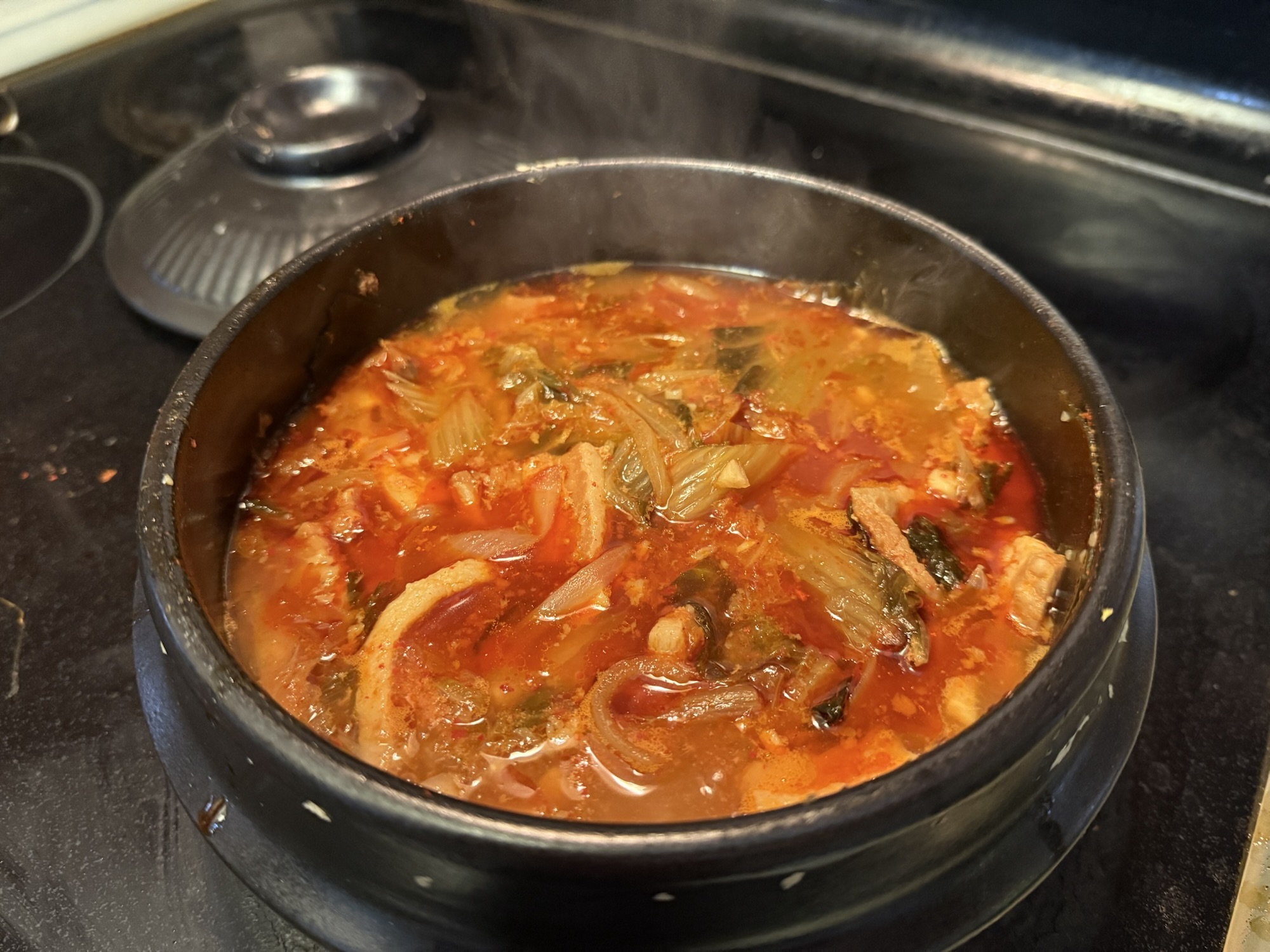 Kimchi Chigae Kimchi stew 김치찌개 – Cooking with Charles